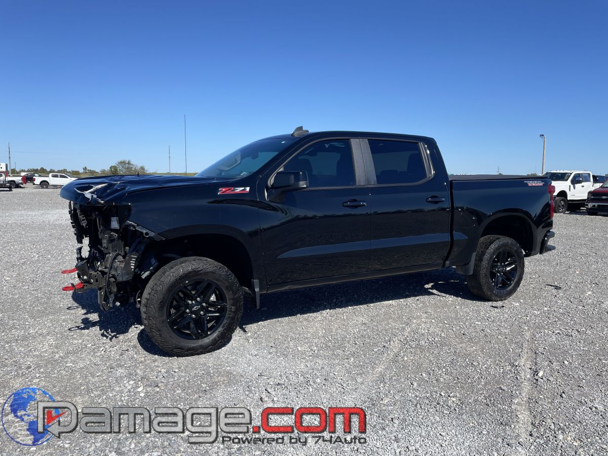 Damage.com | 184201 | 2024 Chevrolet Silverado 1500 Crewcab 4X4 Trail ...